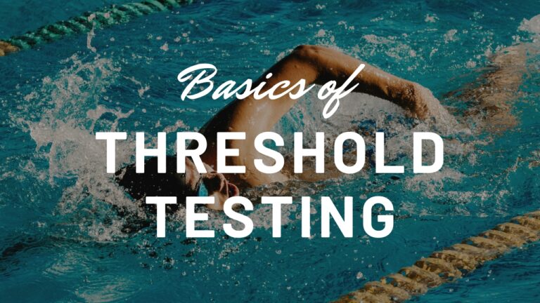 Basics of Threshold Testing for Swimming, Cycling & Running - Unlocking ...